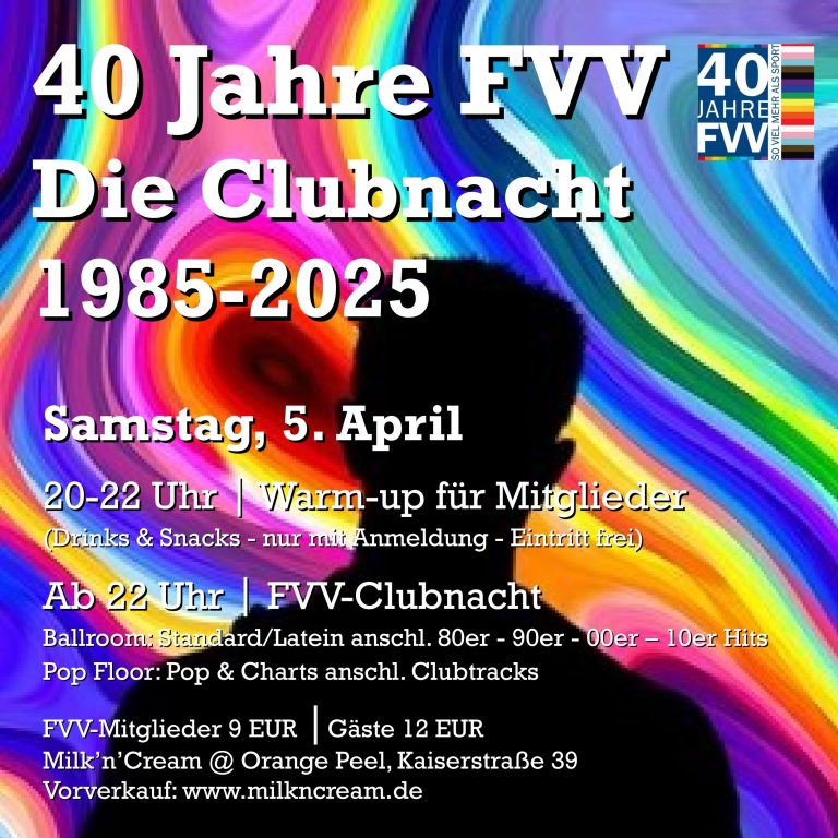 40 years of FVV – the big anniversary party – FVV – Frankfurter ...